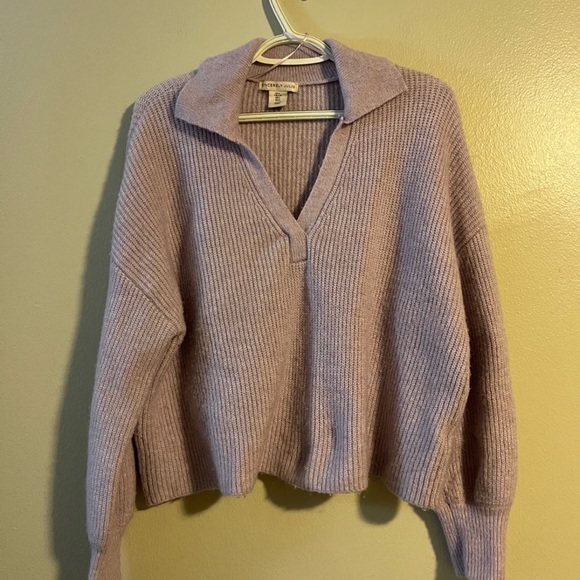 Sincerly Jules | Sweaters | Sincerely Jules Cropped Polo Sweater | Poshmark